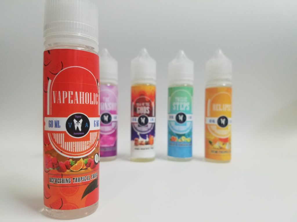 The Vapors Anonymous Line from Vape Craft Inc. - VapePassion.com