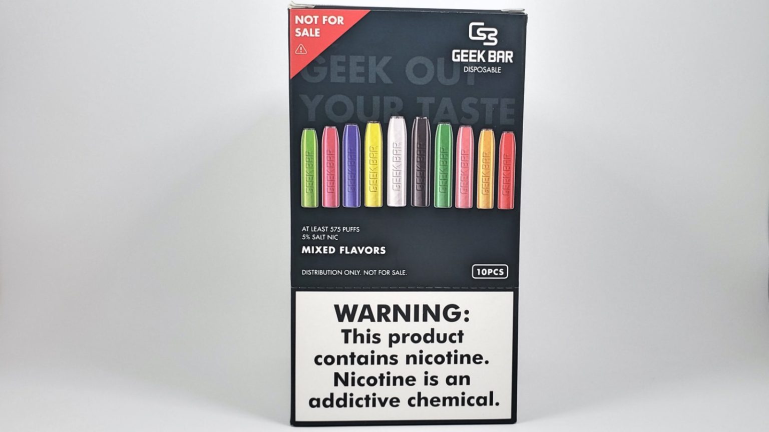 Geekbar Disposable Pod Kit Review - VapePassion.com