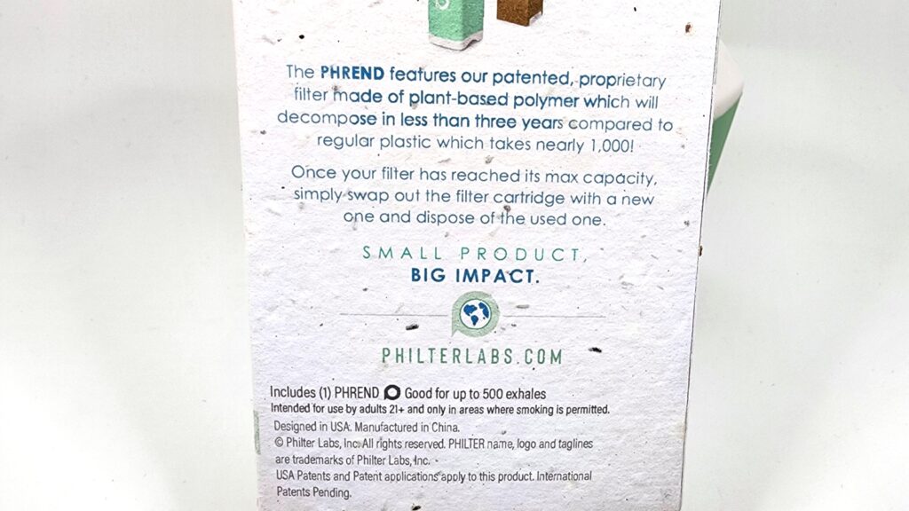 Review of the Philter Phrend Vape & Smoke Filter - VapePassion.com