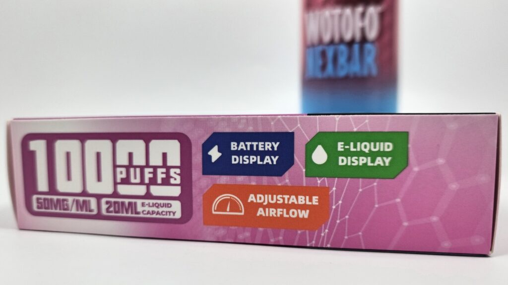 Wotofo nexBar 10k Disposable Review - VapePassion.com