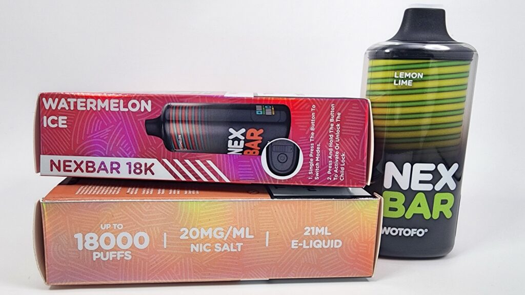 Review of Wotofo nexBar 18k Disposables - VapePassion.com